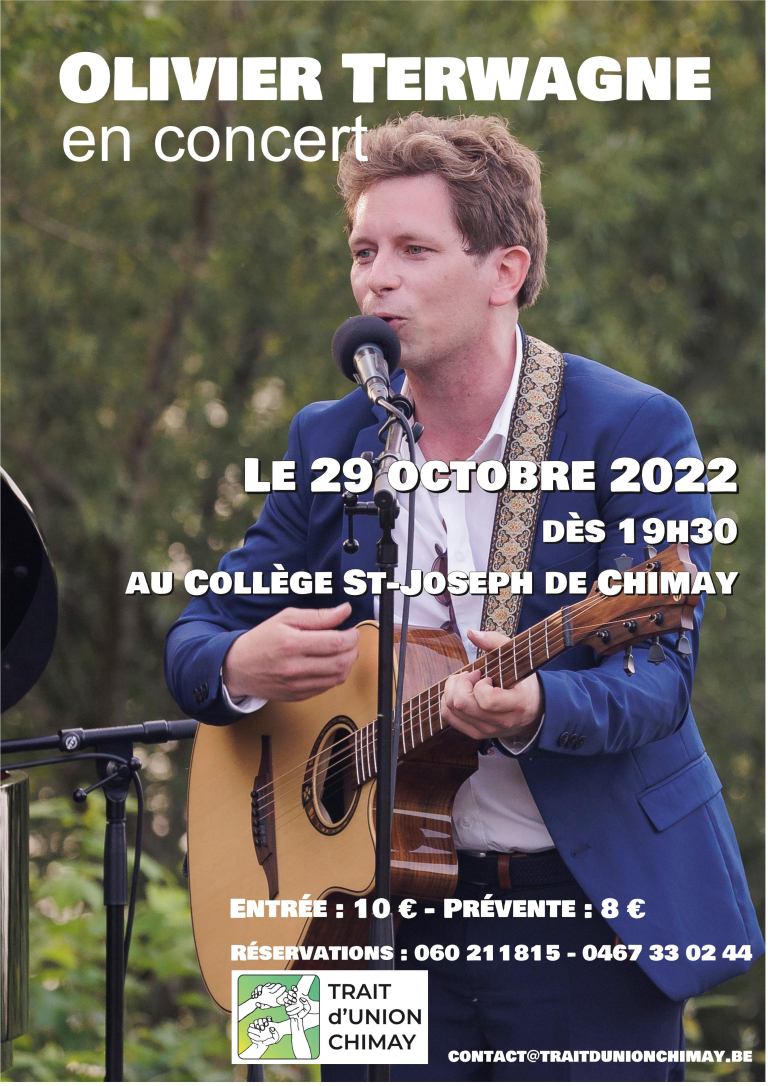 Chimay : concert d'Olivier Terwagne - Diocèse de Tournai