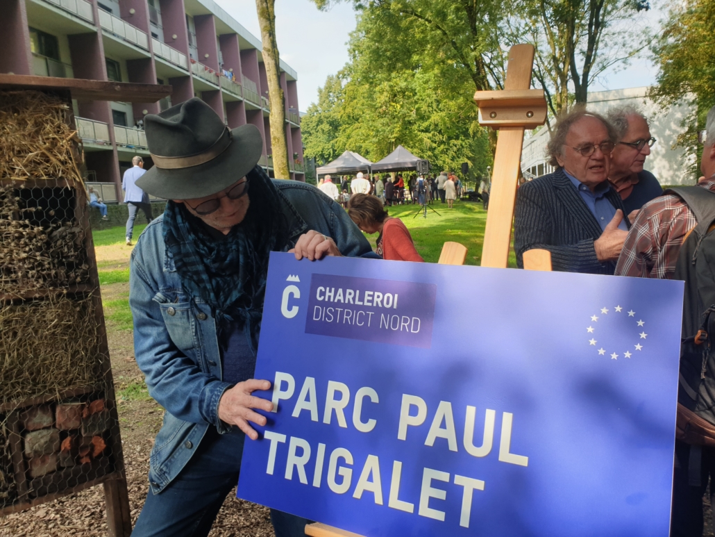 Paul Trigalet a son parc à Jumet-Gohyssart - Diocèse de Tournai