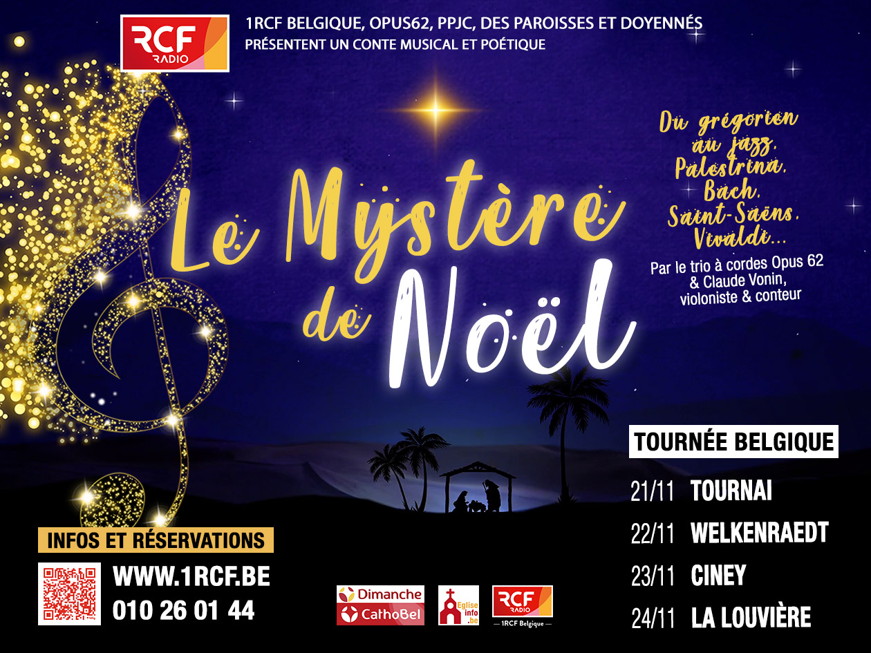 Tournée-Concerts « Le mystère de Noël » - Diocèse de Tournai